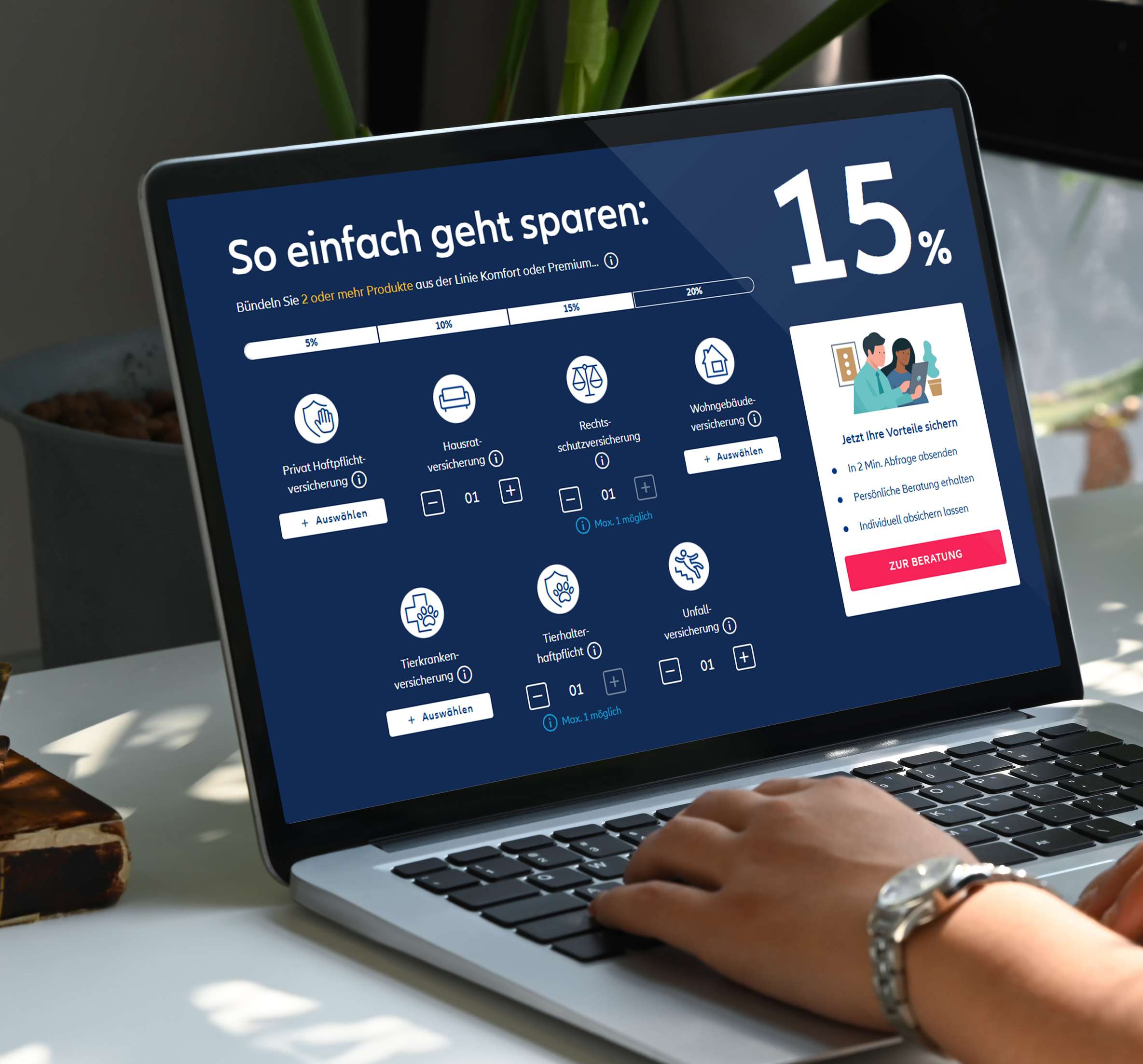 Einfach. Persönlich. Digital. Ihr Meine Allianz Portal | Allianz